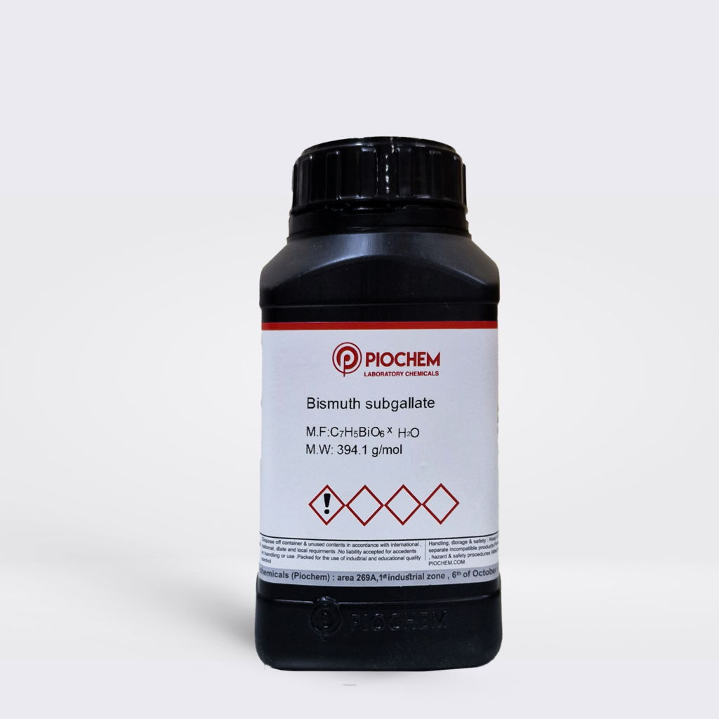 Bismuth subgallate ,100 gm - Piochem store