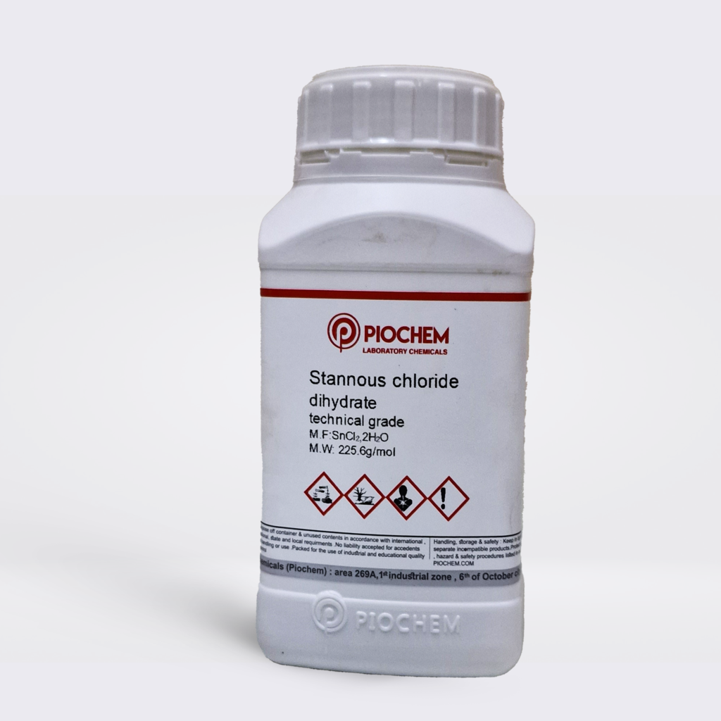 Stannous chloride dihydrate Technical grade , 250gm - Piochem store