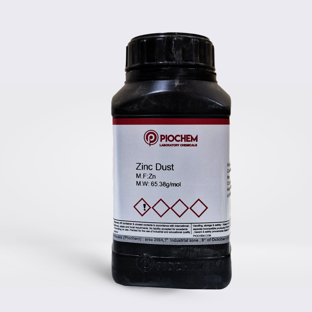 Zinc dust , 500gm - Piochem store